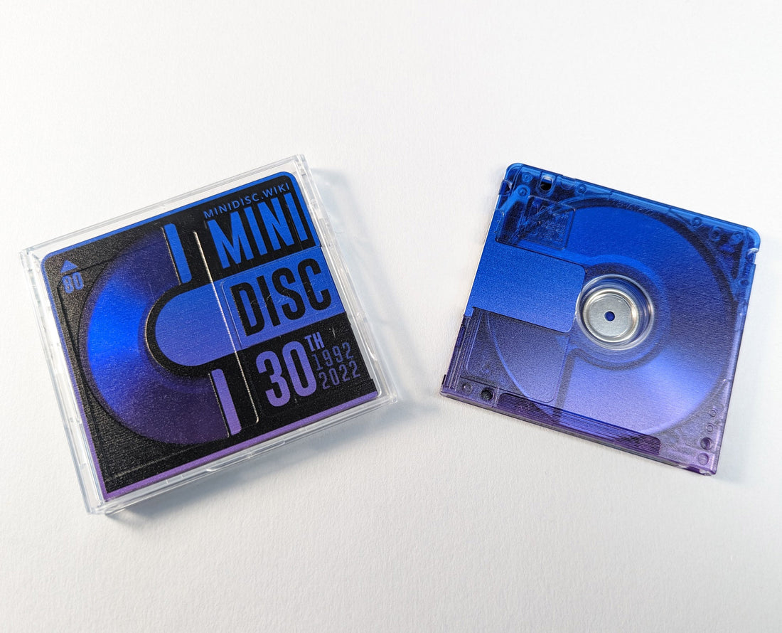 MiniDisc Wiki 30th Anniversary Blank MiniDisc – Needlejuice Records